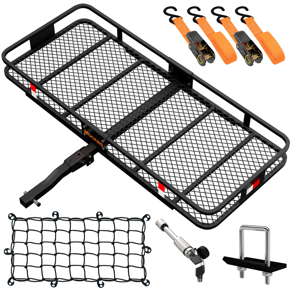 Heavy Duty Hitch Mount Cargo Carrier Sets | Mockins USA